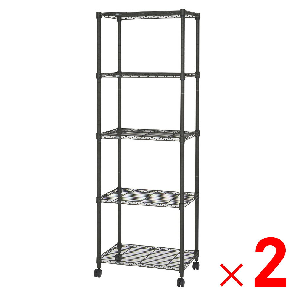 仕様 材質:スチール(ハンマートーン加工) 全体耐荷重:400kg 棚1枚荷重:80kg ポール径:25mm カラー:つや消しブラック 製品サイズ(mm) 幅×奥行×高さ:610×410×1785 製品重量(g) 12750 商品説明 ツヤ...
