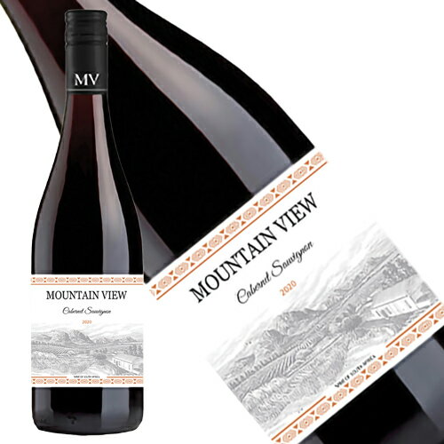 Mountain View Cabernet Sauvignon Stellenbosch Vineyards 2020 ※ラベルのデザインやヴィンテージが掲載の画像と異なる場合がございます。　ご了承ください。マウンテン・ヴューは、ケープタ...