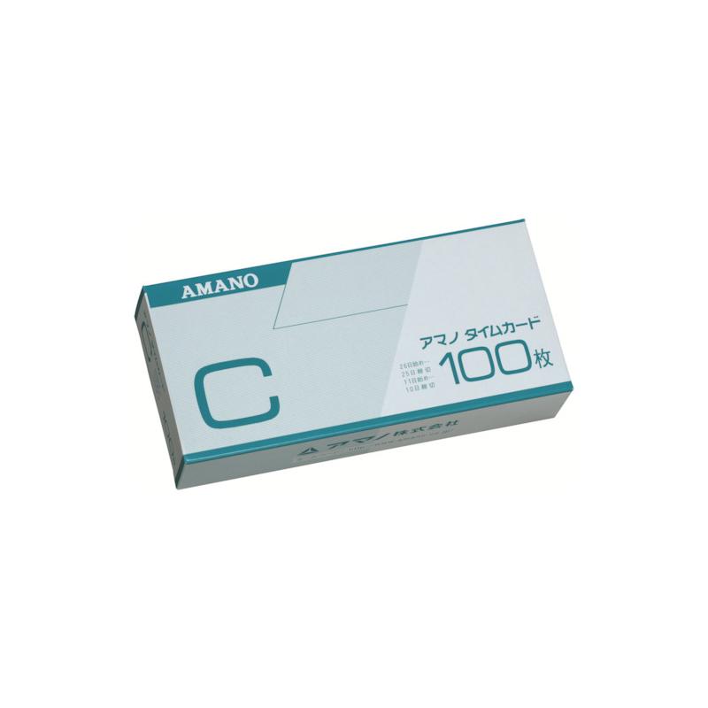 商品名アマノ タイムカードC (100枚入) C-CARDメーカー名アマノ商品名称タイムカードC (100枚入)型番C-CARD※ご注文前の確認事項・お支払い方法：クレジット決済、銀行振込（商品代引き不可） ・発送に関して：メーカー直送（運...