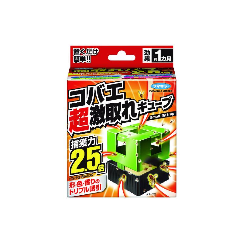 商品名フマキラー コバエ超激取れキューブ 1個入 1Pk 445039メーカー名フマキラー商品名称コバエ超激取れキューブ 1個入数量1Pk型番445039※ご注文前の確認事項・お支払い方法：クレジット決済、銀行振込（商品代引き不可） ・発送...