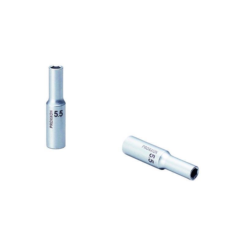 商品名キソパワーツール PROXXON ディープソケット1/4"(6角タイプ) 5.5mm 83770メーカー名キソパワーツール商品名称PROXXON ディープソケット1/4"(6角タイプ) 5.5mm型番83770※ご注文前の確認事項・お...
