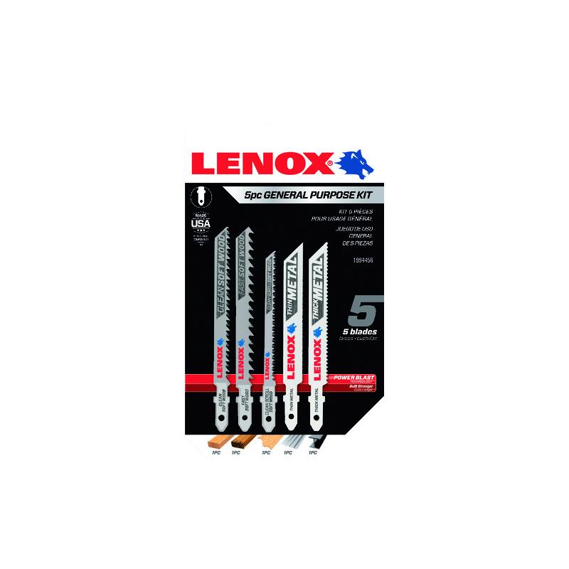 商品名スタンレーブラック・アンド・デッカー LENOX ジグソー替刃セット バイメタルジグソー 多目的Tシャンク 5本セット C450T C416T C320TS B314T B324T 1S 1994456メーカー名スタンレーブラック・ア...