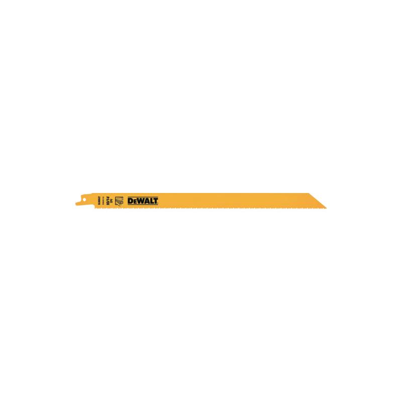 商品名スタンレーブラック・アンド・デッカー DEWALT レシプロソーブレード・セーバーソーブレード・レシプロソー替刃・セーバーソー替刃 セーバーソーブレード10/14山x300mm(5枚) DWAR110-JPメーカー名スタンレーブラック...