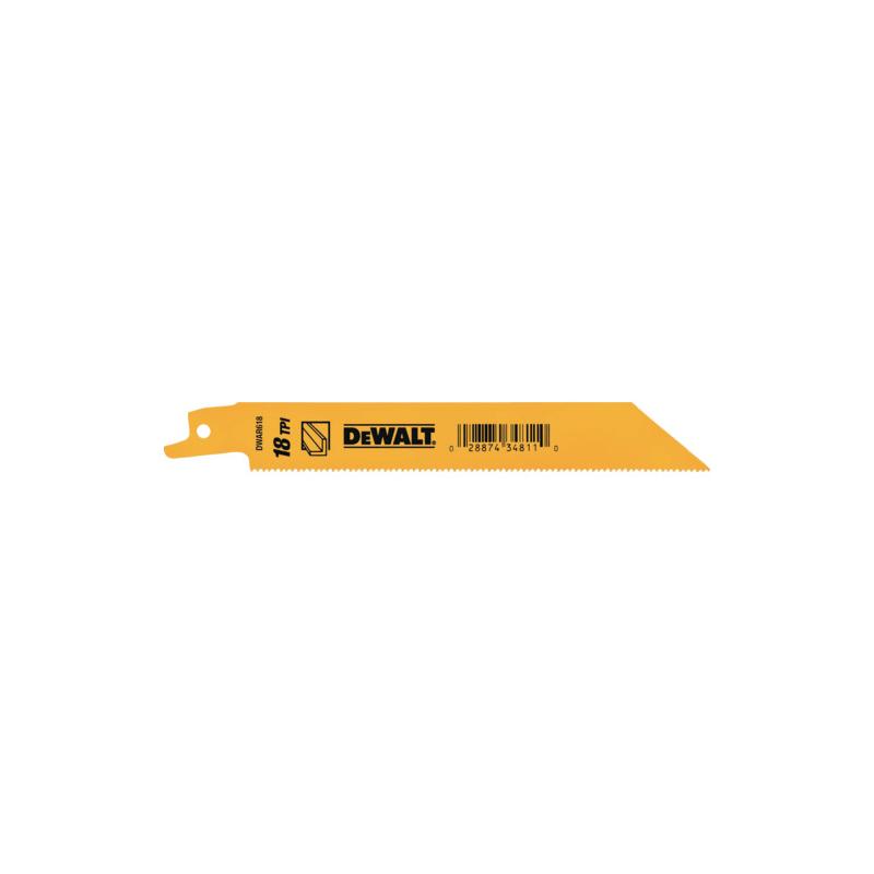 商品名スタンレーブラック・アンド・デッカー DEWALT レシプロソーブレード・セーバーソーブレード・レシプロソー替刃・セーバーソー替刃 セーバーソーブレード18山x150mm(5枚) DWAR618-JPメーカー名スタンレーブラック・アン...