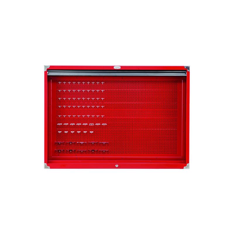 商品名TONE 整備用工具セット シャッター付サービスボード 間口1086×奥行124×高さ772mm セット内容:シャッター付ボード C60Bメーカー名TONE商品名称整備用工具セット シャッター付サービスボード 間口1086×奥行124...