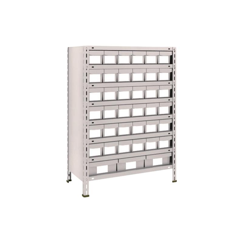 商品名トラスコ中山 TRUSCO スチールラック 軽量棚875X450X1200 樹脂引出 小X36大X3 ネオグレー 1台 43X-808E6F1メーカー名トラスコ中山商品名称TRUSCO スチールラック 軽量棚875X450X1200 ...