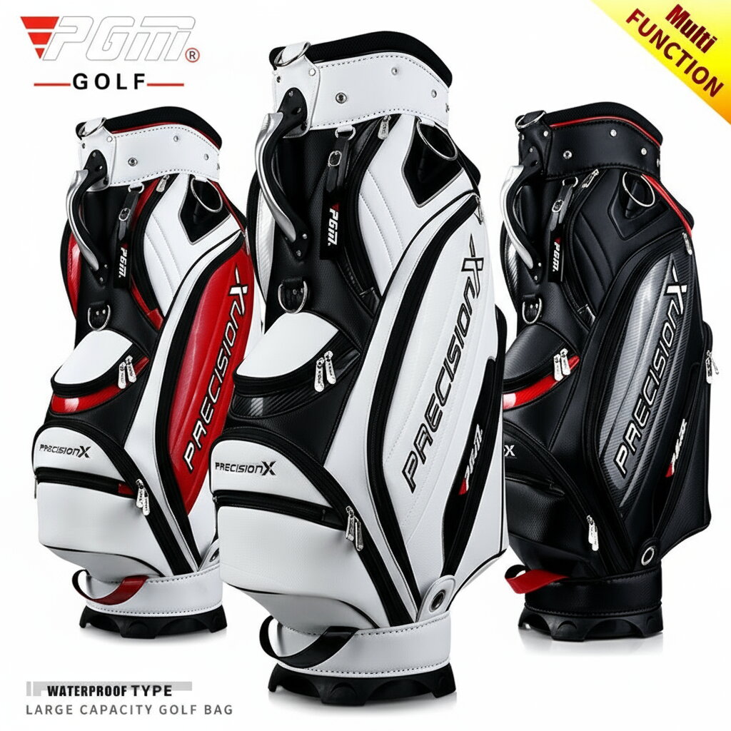 　 【商品特徴】 ◎人気のデザインプリントとアクセントカラーが特徴の軽量タイプ、完璧なカッコよさで迫る新モデル ◎口枠は、定評のあるボア素材&セパレーター付なのでクラブの出し入れも快適 ◎背面部のシューズインポケット標準装備 ◎便利な小物収...