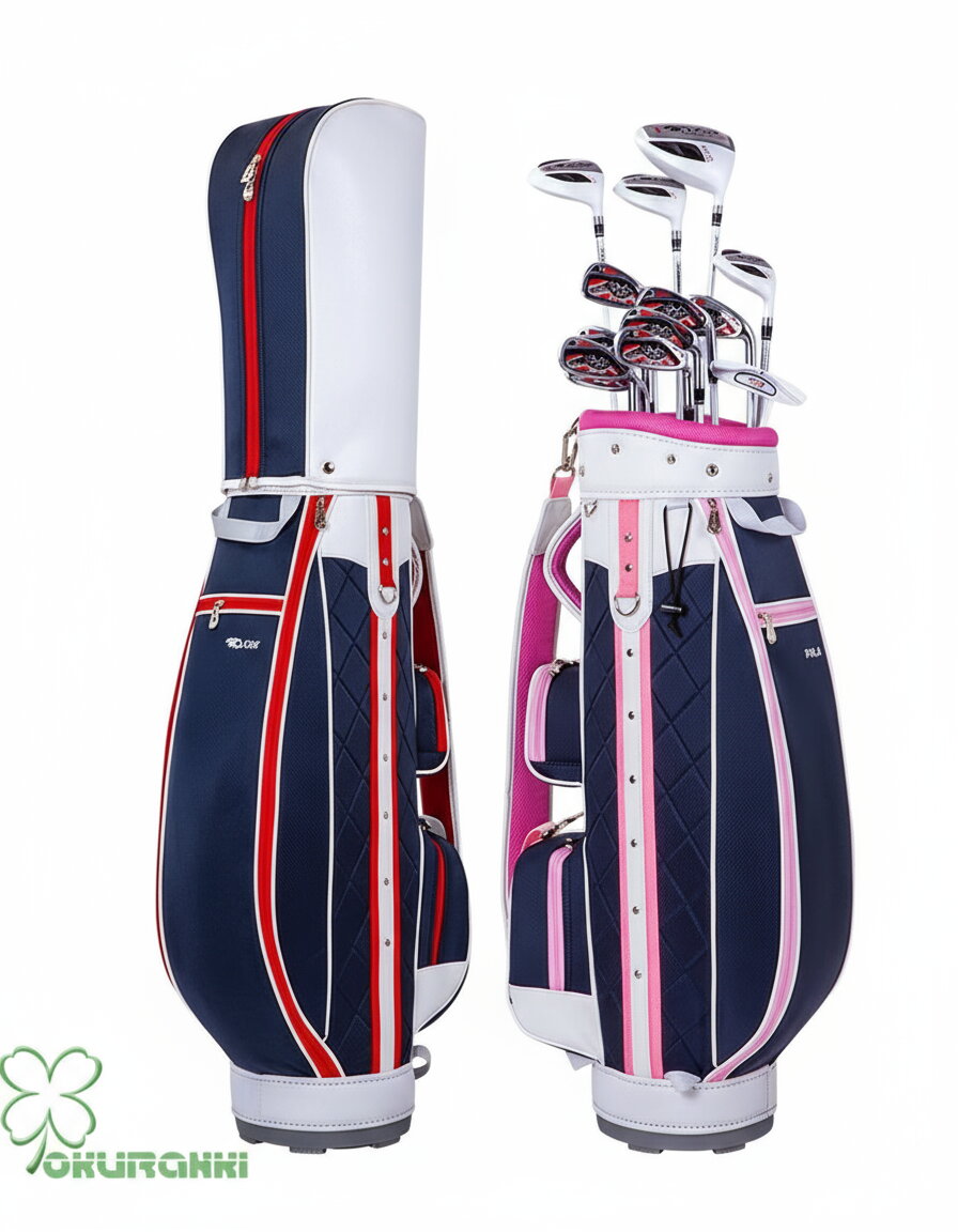 【商品特徴】 ◎人気のデザイントとアクセントカラーが特徴の軽量タイプ、完璧なカッコよさで迫る新モデル ◎口枠は、定評のあるボア素材でクラブの出し入れも快適 ◎防撥水性の高い生地を使用、急な悪天候からクラブを保護 ◎便利な傘ホルダー/小物収納...