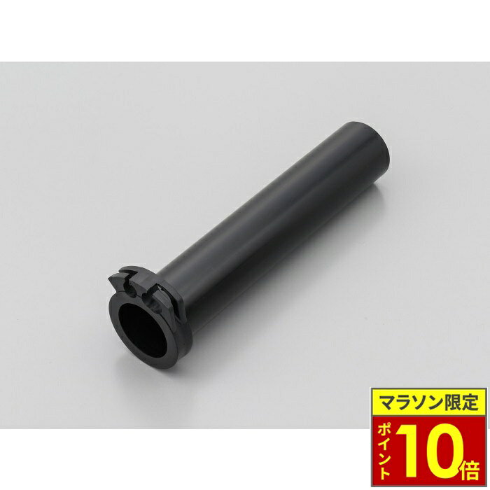 グリップ交換に便利なリブ無しスリーブグリップ回り止めのリブが無いスロットルスリーブ。リブを削る必要が無いのでカスタムグリップへ交換する際などに便利です。純正スリーブは車種により白色や灰色黒色の仕様がありますが目立ちにくい黒色で設定しています...