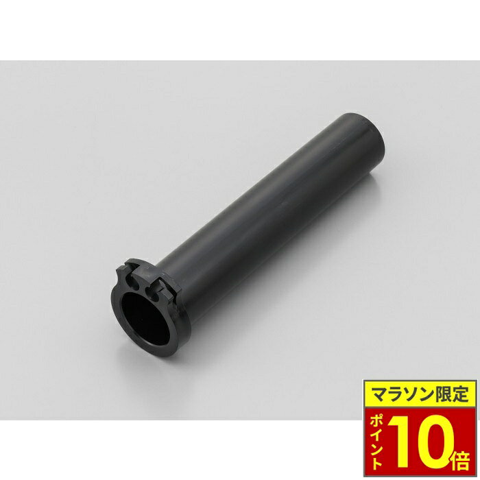 グリップ交換に便利なリブ無しスリーブグリップ回り止めのリブが無いスロットルスリーブ。リブを削る必要が無いのでカスタムグリップへ交換する際などに便利です。純正スリーブは車種により白色や灰色黒色の仕様がありますが目立ちにくい黒色で設定しています...