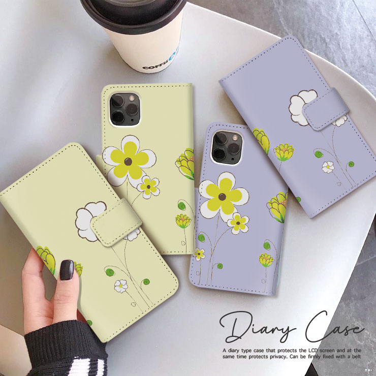 【オリジナルデザイン手帳型スマホケース】 定番の手帳型ケースです★ 高品質PUレザーにオリジナルデザインをプリントしました。手帳内側はこだわりのブラウン仕様で高級感を演出。 開閉はマグネットで楽々、レザー部分を薄くすることで軽量で長時間の使...