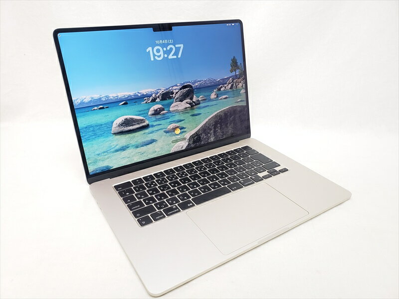 ■Mac OS 14.7.2 Sonoma■液晶：15.3インチ（2880x1864）■CPU：Apple M3(8C) /GPU 10コア■メモリ：8GB■SSD：512GB■無線LAN（Wi-Fi6E IEEE802.11a/b/g/n...