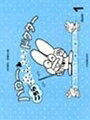 ハローこちらおんがくドクター 1おんてい 1ど・2ど・3ど田村智子・岩瀬洋子 共著ピアノを始めたばかりの幼児が使う分野別楽典導入シリーズ。音楽の約束事をゲーム感覚で学べるように、わかり易くまとめられています。本書は音程編（一度から三度まで）。