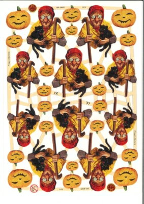 商品詳細 メーカー ef-glanzbilder 商品名 ドイツ製クロモス スクラップピクチャー 柄名 ハロウィン パンプキン 魔女(Halloween) 商品説明 ハサミやカッターで切り取り、必要に応じてのりや両面テープ等をご使用ください...