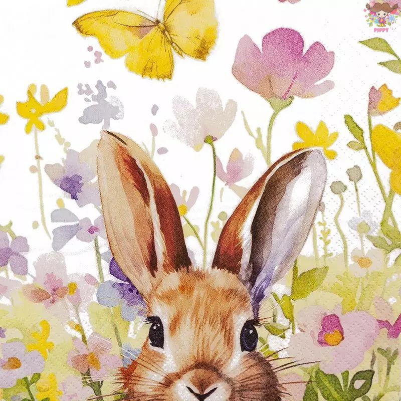 商品詳細 商品名 『HOME FASHION』 のペーパーナプキン、紙ナプキン 柄名 Bunny in Meadow 商品説明 ドイツCarl Dietrich社 のブランド 『HOME FASHION』 のペーパーナプキン。ヨーロッパなら...