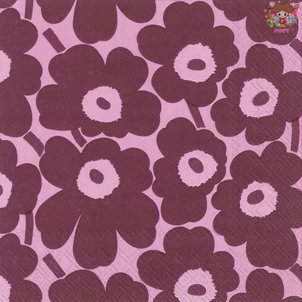 商品詳細 商品名 ドイツのIHR社製 マリメッコ　ペーパーナプキン 柄名 MINI UNIKKO pink 商品説明 ドイツのIHR社製 マリメッコのペーパーナプキン。ヨーロッパならではのエレガントなデザインです。 3枚重ねで...