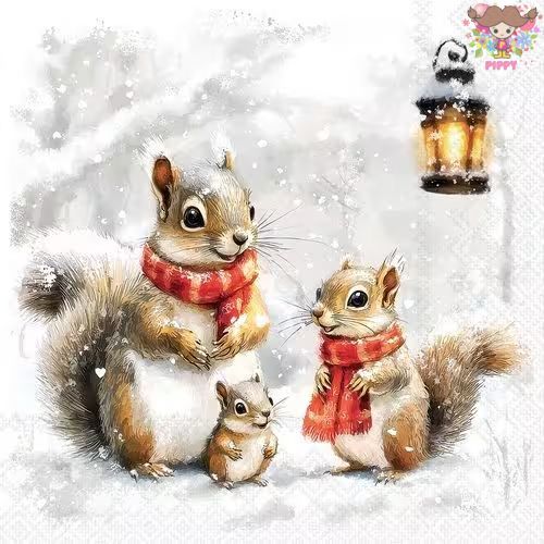 商品詳細 商品名 オランダのAmbiente Europe BV社のペーパーナプキン 柄名 Squirrel Family 商品説明 オランダ　Ambiente Europe BV社のペーパーナプキン。ヨーロッパならではの素敵なデザインです...
