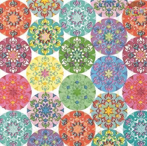 商品詳細 商品名 Serviettenshop社製 ペーパーナプキン 柄名 Mandala multi 商品説明 Serviettenshop社製 のペーパーナプキン。ヨーロッパならではの可愛くて素敵でエレガントなデザインです。 3枚重ねで...