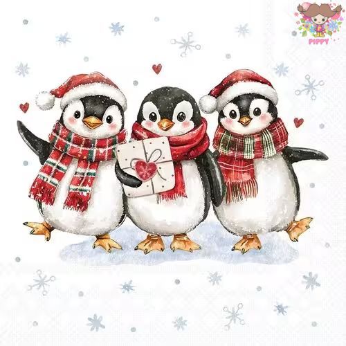 商品詳細 商品名 オランダのAmbiente Europe BV社のペーパーナプキン 柄名 Penguin Surprise 商品説明 オランダ　Ambiente Europe BV社のペーパーナプキン。ヨーロッパならではの素敵なデザインで...