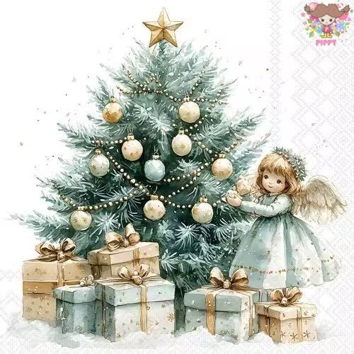 商品詳細 商品名 オランダのAmbiente Europe BV社のペーパーナプキン 柄名 Christmas Fairy 商品説明 オランダ　Ambiente Europe BV社のペーパーナプキン。ヨーロッパならではの素敵なデザインです...