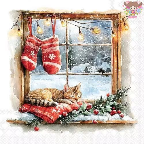 商品詳細 商品名 オランダのAmbiente Europe BV社のペーパーナプキン 柄名 Winter Window 商品説明 オランダ　Ambiente Europe BV社のペーパーナプキン。ヨーロッパならではの素敵なデザインです。 ...