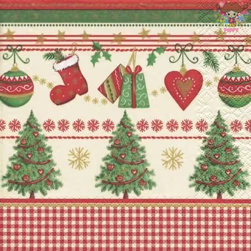 商品詳細 商品名 『HOME FASHION』 のペーパーナプキン、紙ナプキン 柄名 Traditional Christmas 商品説明 ドイツCarl Dietrich社 のブランド 『HOME FASHION』 のペーパーナプキン。ヨ...