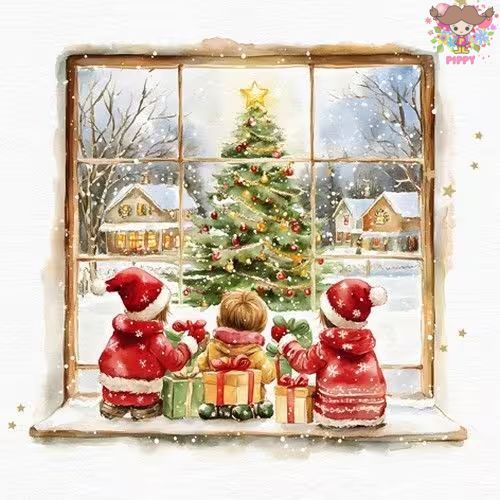 商品詳細 商品名 ドイツ ti-flair社のペーパーナプキン、紙ナプキン 柄名 Waiting for Santa 商品説明 ドイツ ti-flair社 のペーパーナプキン。ヨーロッパならではのオシャレなデザインです。 3枚重ねで厚みがあ...