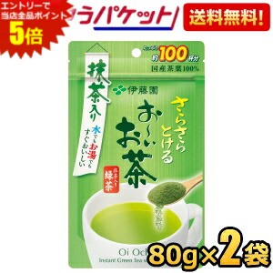 急須でいれた自然な味わいが手軽に楽しめるインスタント緑茶です。冷水でも溶けやすく、抹茶入りのためお茶の緑と味わいが濃く出ます（たっぷり約100杯分お楽しみいただけます）。 商品詳細 メーカー 伊藤園 原材料 茶（緑茶・抹茶）（日本）、デキス...