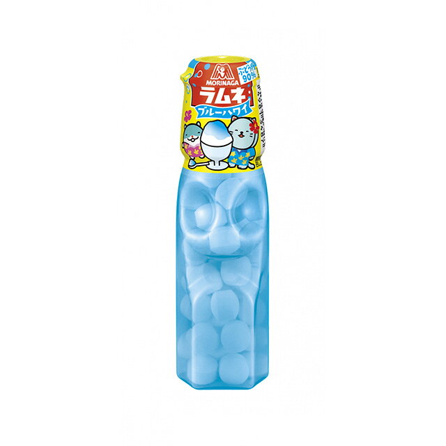 夏場にピッタリのブルーハワイ味「森永ラムネ」のキャラクター「ラムねこ」と「しゅうチュー」でラムネの世界観を楽しく表現。ぶどう糖90％配合（※含水結晶ぶどう糖として 【原材料】 ぶどう糖（国内製造）、タピオカでん粉／酸味料、乳化剤、香料、クチ...
