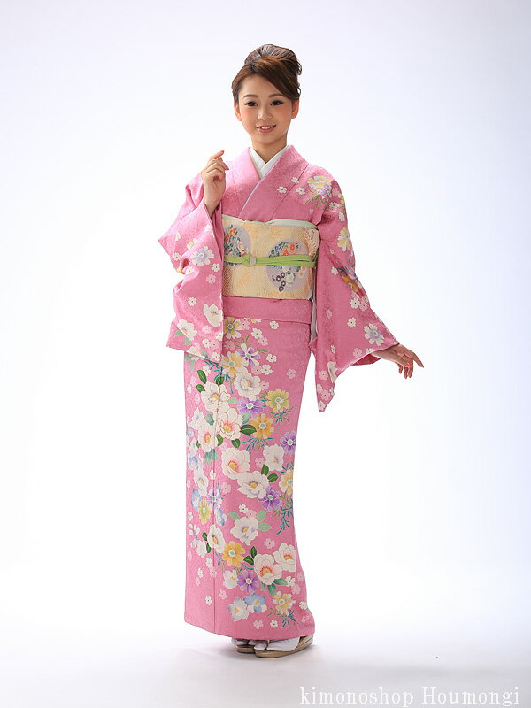 お母さん用着物として、七五三 卒業式 入学式にオススメの、訪問着レンタルフルセットです。商品説明 サイズ 標準サイズ身長・・・150cm-165cm *140cm代の方ですと着れますが、前の柄が商品画像よりも5cm程度隠れます身丈:168c...