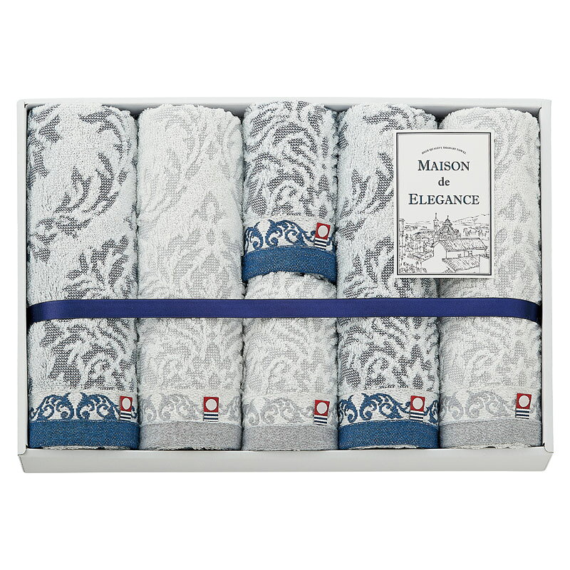 商品名MAISON de ELEGANCE メゾン ド エレガンス フェイスタオル4Pウォッシュタオル2P商品詳細洋風エレガント柄今治産タオルセット配送方法宅配便ご注文の前に出荷倉庫にて在庫欠品時はお取り寄せとなり通常納期よりお時間をいだだ...