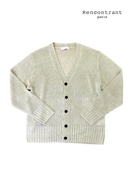 【smtb-kd】 【「RENCONTRANT/レンコントラント」】 【「リネンカーディガン」】リネンカーディガン RENCONTRANT/レンコントラント rct520203 商品説明 長年メゾンブランドでの生産、アート業界に携わってきた...