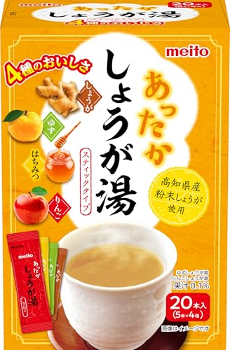 特殊:B0DC63X79Bコード:4903310175139ブランド:名糖産業株式会社 この商品について しょうが湯、ゆずしょうが湯、はちみつしょうが湯、りんごしょうが湯の4種の中から気分に合わせて楽しめます。1杯(6g)当りエネルギー24...