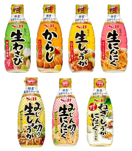 特殊:B0FTRMXGGJコード:4903310194031ブランド:S&B商品カラー: クリア この商品について ✅日常で気軽に使える大容量チューブの7種セットです。 ✅内層が柔らかく、空気が中身に触れにくい「鮮度長持ちチューブ 二重構造...