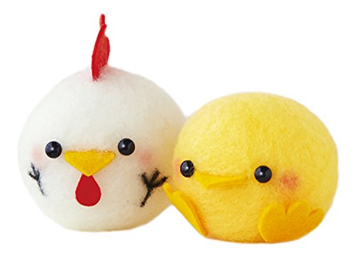 特殊:B00TTOSFP0コード:4977444941236ブランド:ハマナカ(HAMANAKA)規格：H441-414商品カラー: ぴよこっこ商品サイズ: 高さ3.1、幅13.5、奥行き13.5この商品についてセット内容：アクレーヌ、フェ...