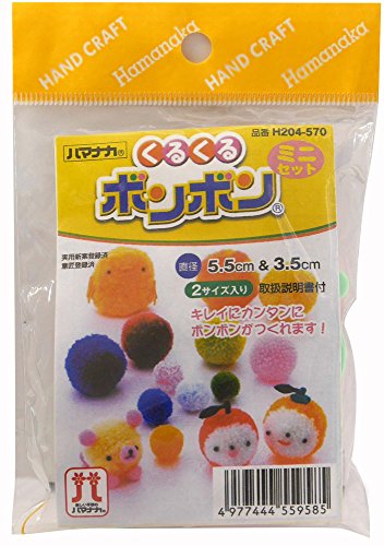 特殊:B001F51HG0コード:4977444559585ブランド:ハマナカ(HAMANAKA)規格：H204-570この商品についてセット内容:ボンボン用具 直径5.5cm、直径3.5cm、作り方説明書用意するもの:毛糸、手芸はさみ› ...