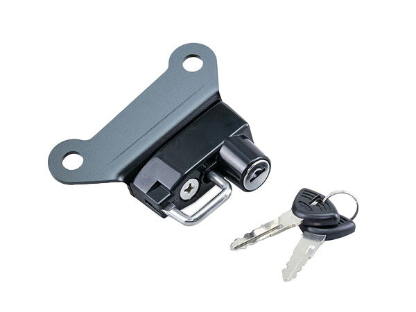 ●外出先等で重宝するヘルメットロックです。ショッピングや観光中にヘルメットをロックする事で、身軽に行動する事が可能になります。 ※純正OPソフトサイドケースブラケット（93700-25850）及びキジマ製バッグサポート（210-4998）と...