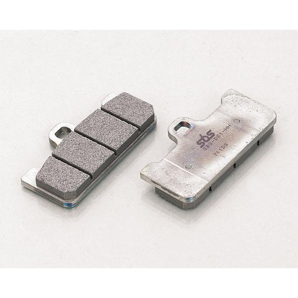 ●安定した制動力と高い耐久性を誇るSBSブレーキパッド。ストリートからレースまで用途に合わせた多彩なパッドバリエーションを設定 ※ご購入前に必ずメーカーサイトにて最新の適合をご確認ください。 ■備考 材質：デュアルシンター材 ※この商品はお...