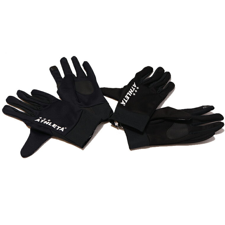 ストレッチ性に優れたスタイリッシュなスマートフォン対応グローブ ATHLETA独自のBomFilterを採用。 親指・人差し指・中指はタッチパネル対応のスマートフォン仕様。 ストレッチ性に優れ、手にフィットすることでごわつきを抑え 見た目に...