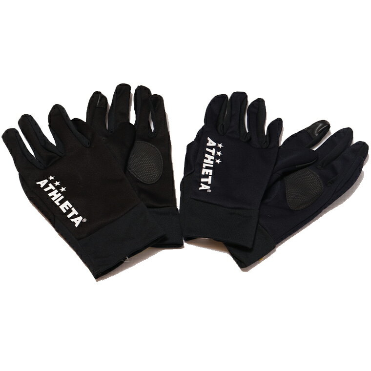 ストレッチ性に優れたスタイリッシュなスマートフォン対応グローブ ATHLETA独自のBomFilterを採用。 親指・人差し指・中指はタッチパネル対応のスマートフォン仕様。 ストレッチ性に優れ、手にフィットすることでごわつきを抑え 見た目に...