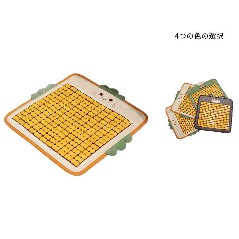 サイズFサイズについての説明F:40CM*40CM素材ゴム色恐竜 犬 パン1 パン2備考 ●サイズ詳細等の測り方はスタッフ間で統一、徹底はしておりますが、実寸は商品によって若干の誤差(1cm〜3cm )がある場合がございますので、予めご了承...