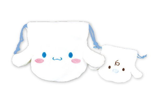 【サンリオキャラクターズ】ニコイチ巾着【シナモロールとみるく】【シナモロール】【シナモちゃん】【シナモ】【しなもろーる】【しなも】【サンリオ】【ポーチ】【ケース】【巾着袋】【きんちゃく】【袋】【小物入れ】【収納】【雑貨】【グッズ】【かわいい...