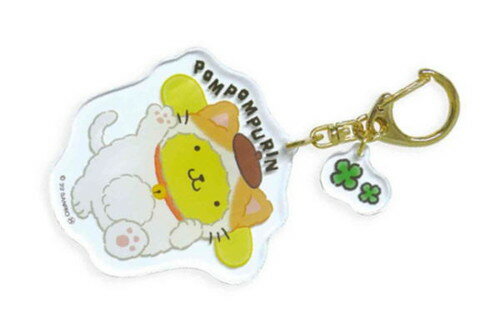 【サンリオキャラクターズ】【Happy Catシリーズ】アクリルダイカットキーホルダー【ポムポムプリン】【プリンちゃん】【ぽむぽむぷりん】【ポムポム】【サンリオ】【キーホルダー】【キーリング】【チャーム】【鍵】【雑貨】【グッズ】【かわいい】...