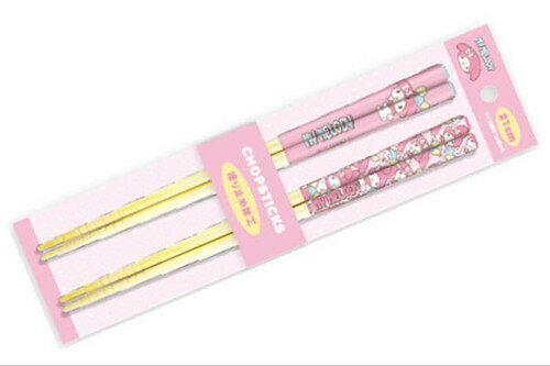 【送料無料】【サンリオキャラクターズ】ペア竹箸 【21cm】【うしろ！】【マイメロディ】【マイメロちゃん】【マイメロ】【まいめろ】【箸】【ハシ】【はし】【食事】【食器】【キッチン】【2本入り】【2本セット】【雑貨】【グッズ】【かわいい】 ■...