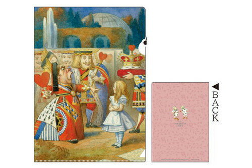【送料無料】【日本製】【THE MACMILLAN ALICE】【マクミランアリス】仕切り付きファイル【ハートの女王】【ふしぎの国のアリス】【ファイル】【ケース】【カバー】【収納】【文房具】【学校】【勉強】【雑貨】【グッズ】【かわいい】 ■...
