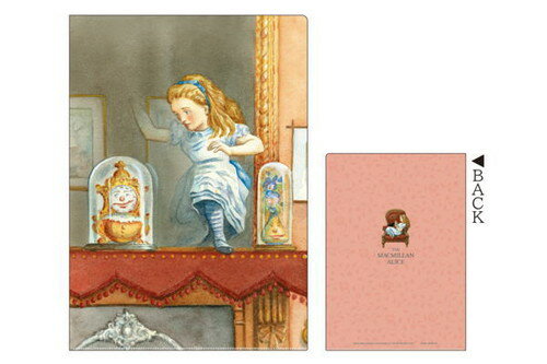【送料無料】【日本製】【THE MACMILLAN ALICE】【マクミランアリス】A4シングルファイル【鏡】【ふしぎの国のアリス】【ファイル】【ケース】【カバー】【収納】【文房具】【学校】【勉強】【雑貨】【グッズ】【かわいい】 ■サイズ・...