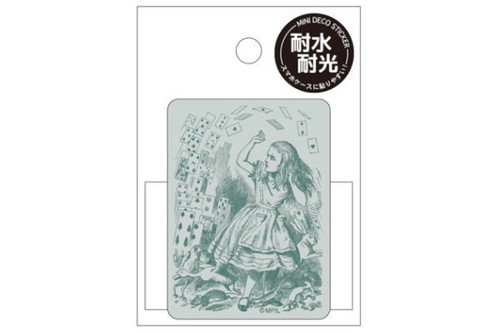 【送料無料】【日本製】【THE MACMILLAN ALICE】【マクミランアリス】ミニデコステッカー【トランプ】【ふしぎの国のアリス】【シール】【ステッカー】【文房具】【雑貨】【グッズ】【かわいい】 ■サイズ・仕様■ ◆販売サイズ：約H7...