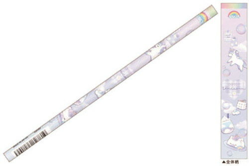 【送料無料】【オリジナル】7色鉛筆【プチユニコーン】【鉛筆】【えんぴつ】【エンピツ】【ペンシル】【虹色】【グラデーション】【筆記具】【文房具】【学校】【勉強】【雑貨】【グッズ】【かわいい】 ■サイズ・仕様■ ◆サイズ：約H178×Φ7.5m...