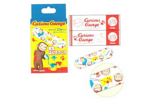 【おさるのジョージ】救急バンソウコウ【ジョージ】【ひとまねこざる】【Curious George】【絵本】【アニメ】【絆創膏】【シール】【ケガ】【怪我】【旅行】【お出かけ】【グッズ】【かわいい】 ■サイズ・仕様■ ◆サイズ：約19×72mm...