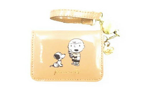 【スヌーピー】【SNOOPY】オープンパスケース【アイス】【ピーナッツ】【ウッドストック】【すぬーぴー】【アニメ】【キャラクター】【ポーチ】【ケース】【定期入れ】【ICカード】【カード入れ】【パスケース】【雑貨】【グッズ】【かわいい】 ■サ...